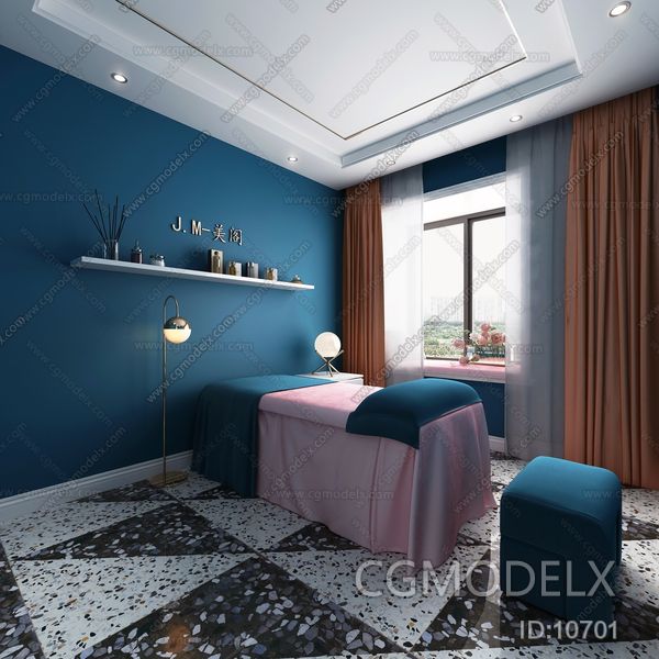 Modern Beauty Salon 3D model - Spa | CGmodelX