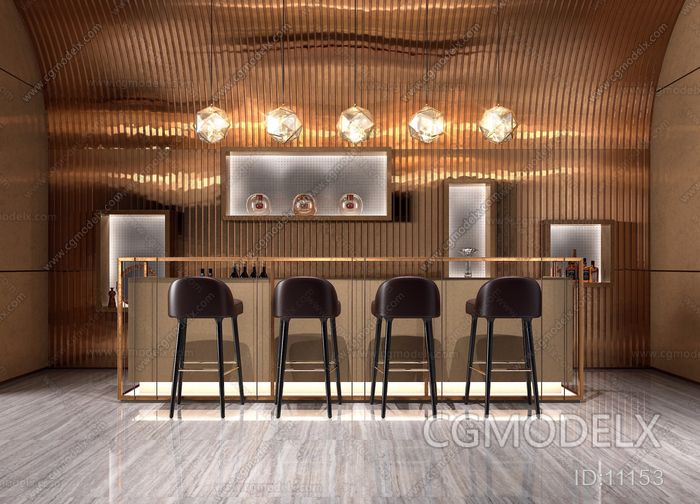 Contemporary Sales Office 3D model - Sales Office | CGmodelX