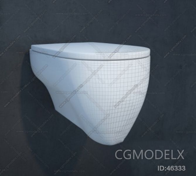 Modern Intelligent Toilet 3D model - Toilet/Urinal | CGmodelX