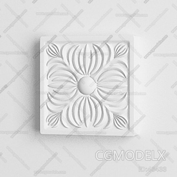 Modern Carving 3D model - Carve Patterns Or Designs on Woodwork | CGmodelX