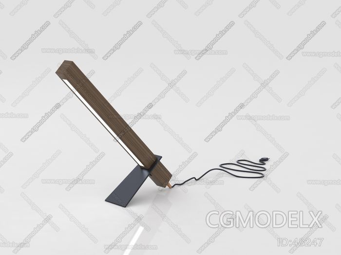 Modern Strip Lamp 3D model - Table Lamps | CGmodelX