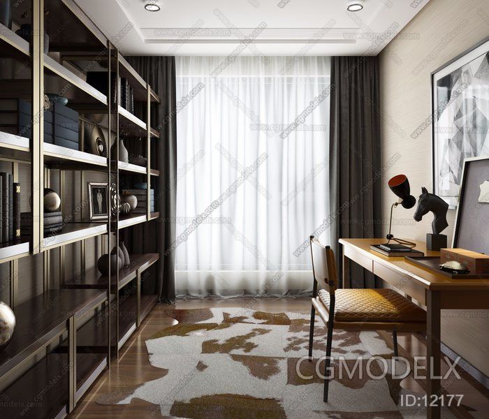 Contemporary Study Room