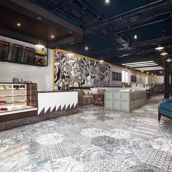 Industrial Internet Cafe 3D model - Internet Cafe | CGmodelX