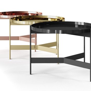 Modern Metal Tea Table 3D model - Side Table | CGmodelX