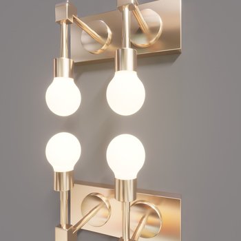 Modern Wall Lamp Combination 3D model - Wall Lights | CGmodelX