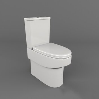 Modern Intelligent Toilet 3D model - Toilet/Urinal | CGmodelX
