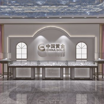 Contemporarygold Exclusive Shop 3D model - Retail Store | CGmodelX