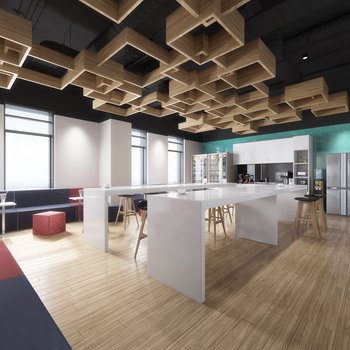 ContemporaryTo work in an office Tea Room 3D model - Rest room | CGmodelX